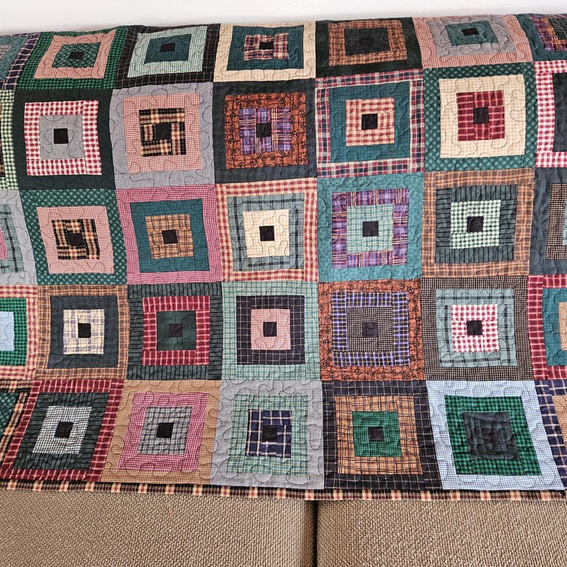 Multi Colored Throw - Etsy