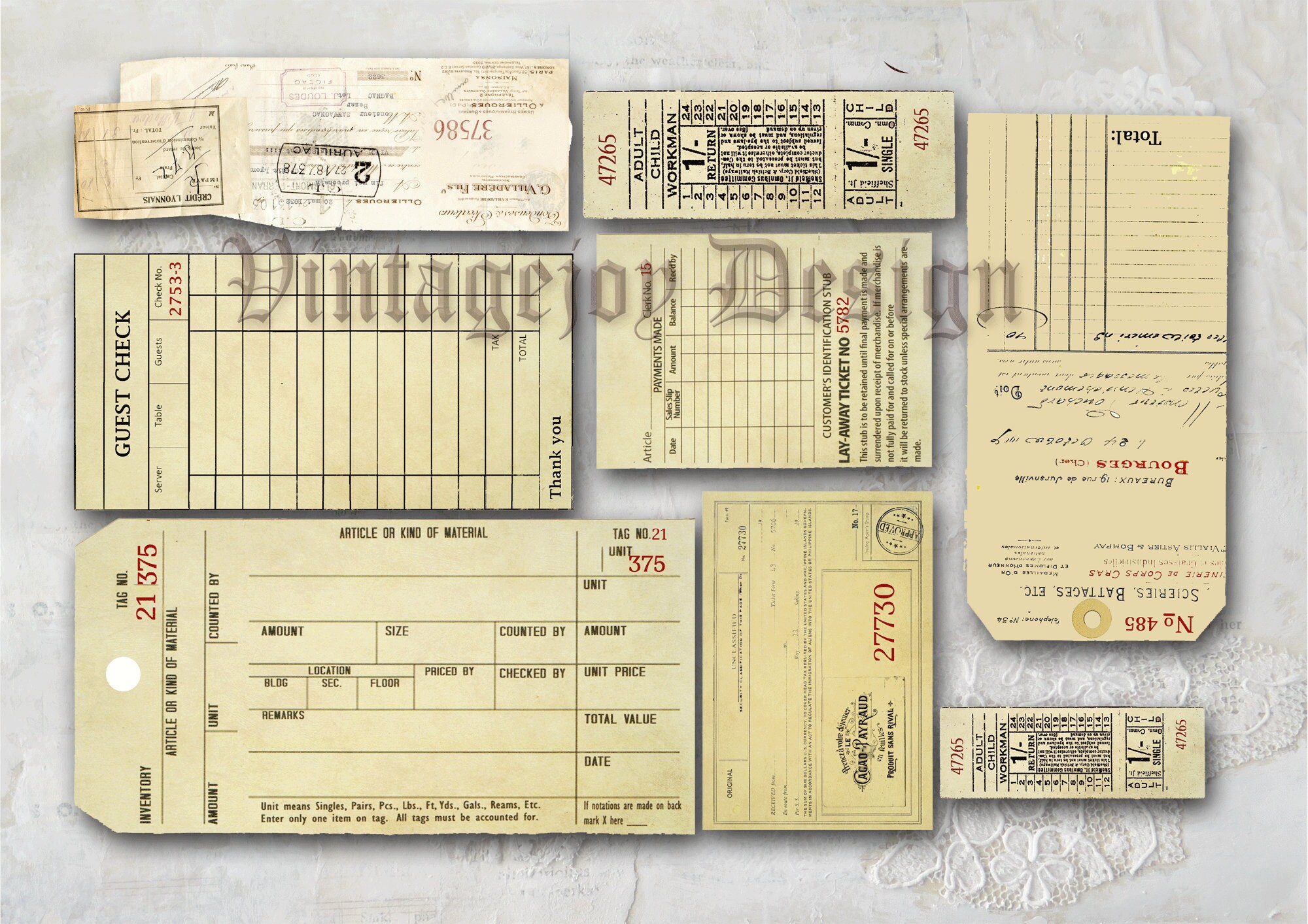 Creative Collage Digital Kit - Etsy