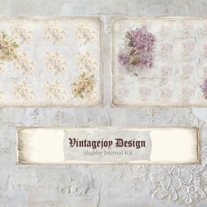 Vintage Style Digital Junk Journal Kit - Etsy