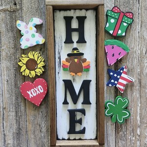 Customizable Home Sign With Attachments - Etsy
