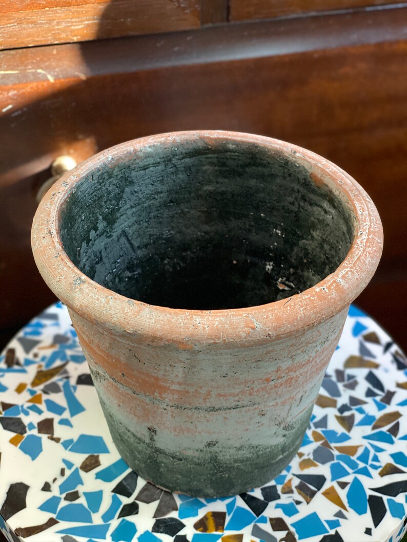 Rustic plant pot/Indoors plant pot/House plant pot/Distressed | Etsy
