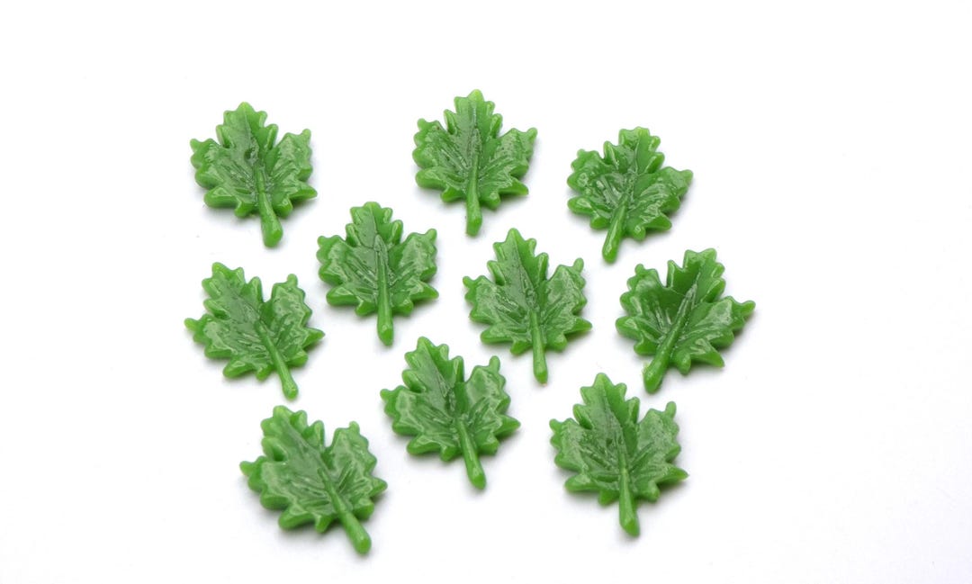 96 Coe, Freeze and Fuse. Fern Green Leaves. Set of 10! Enhance Your ...