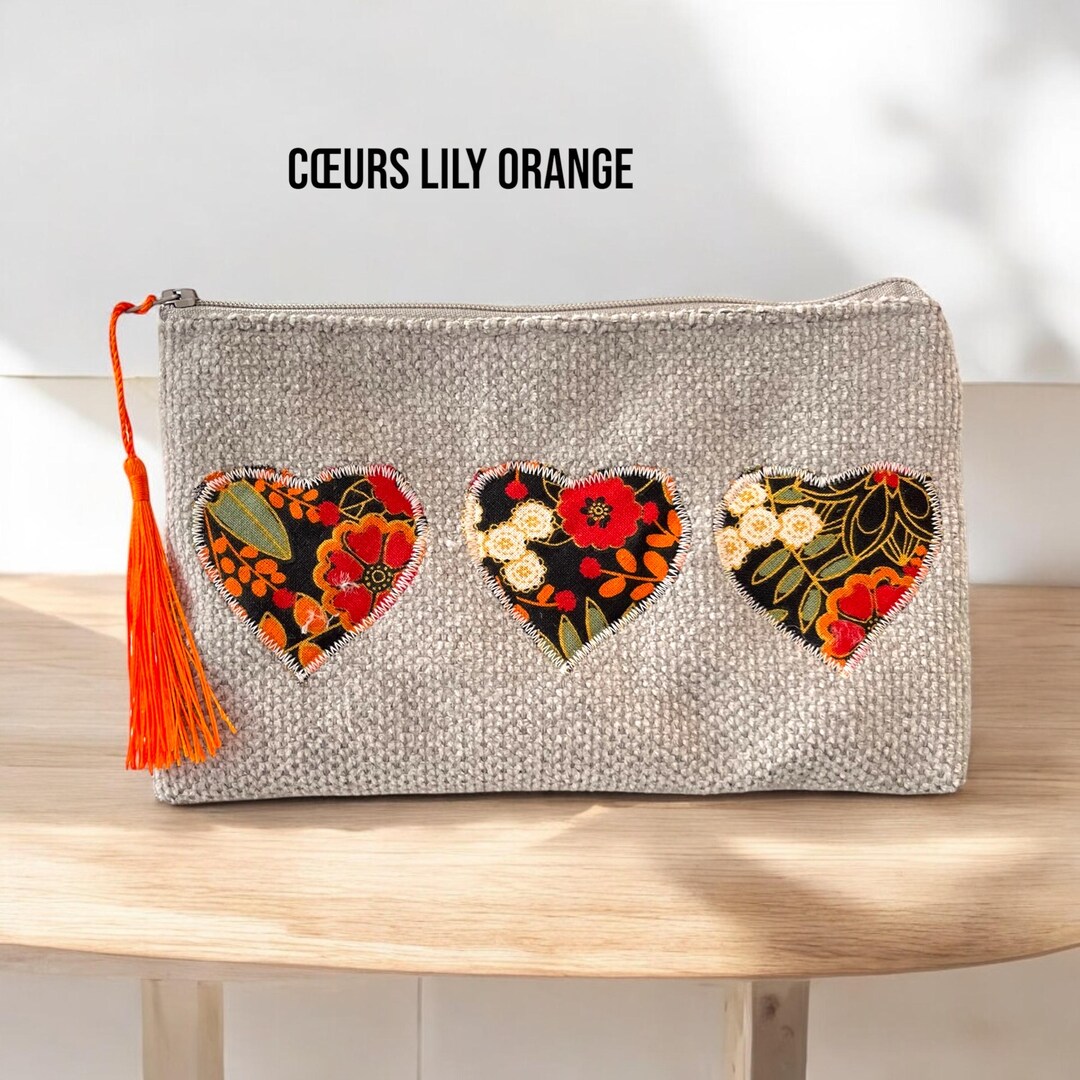 Soft Little Heart Pencil Case With Zipper Size 22x12x8 Cm Limited ...