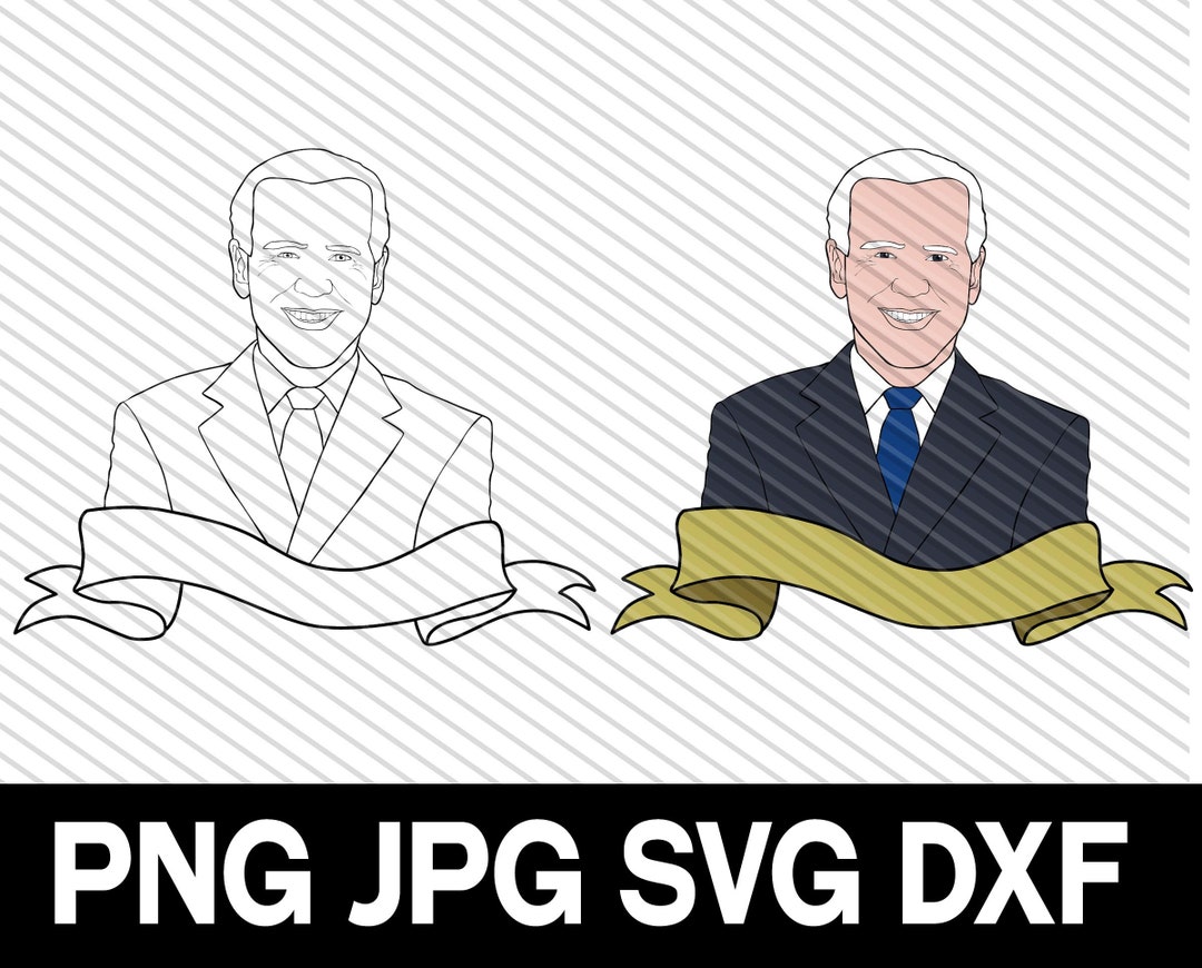 Joe Biden, SVG, DXF, Cut File, American Politician, Politics - Etsy