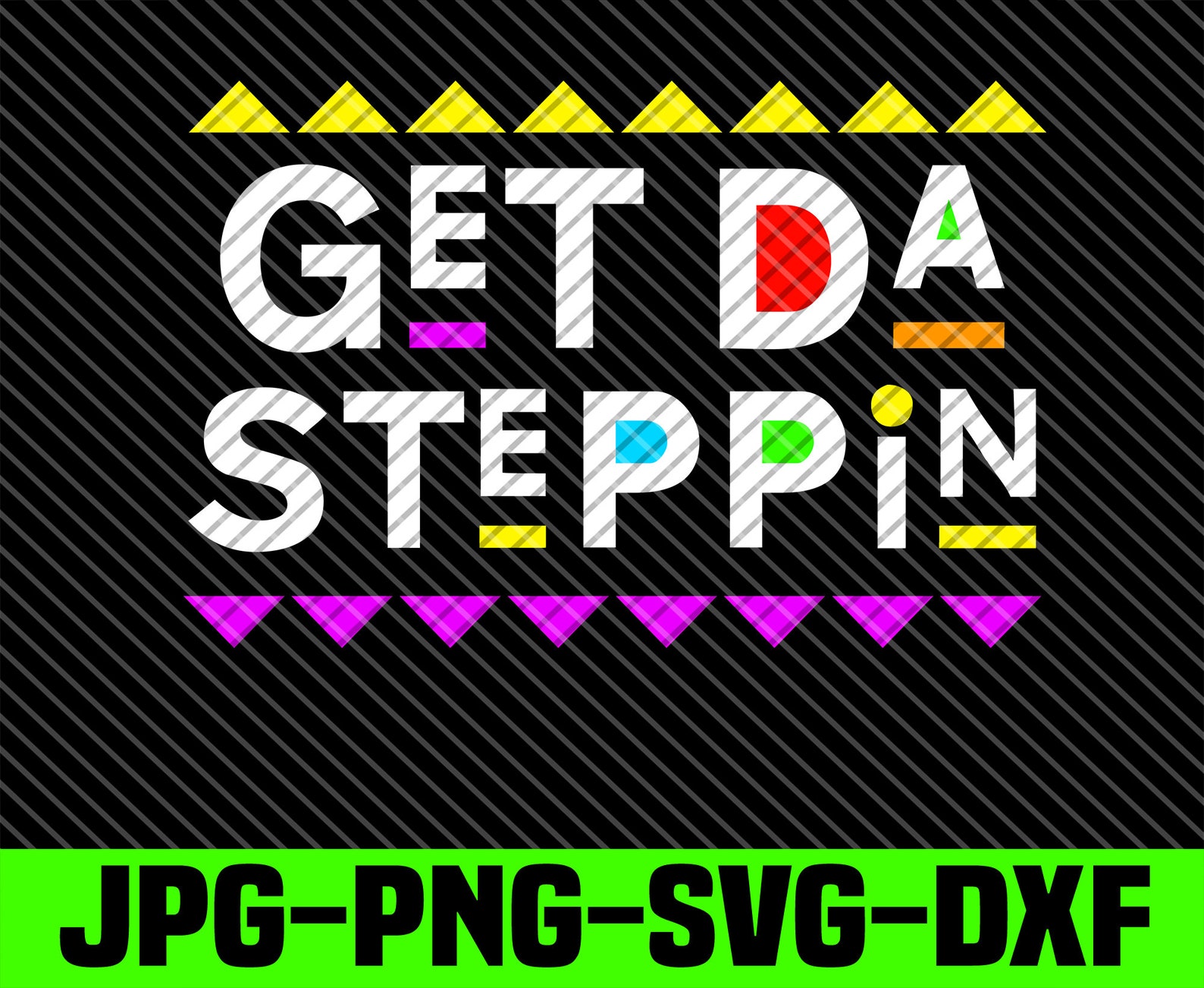 Get Da Steppin SVG: Martin Style African Art (digital Download) - Etsy