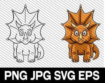 Dinosaur Clip Art Mini - Etsy