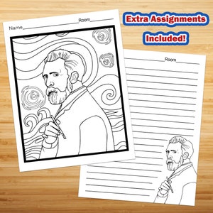 Van Gogh, Collaborative Group Mural, Project Resource, Dutch American ...