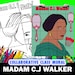 Madam C.J. Walker Collaborative Mural Project (instant Download) - Etsy