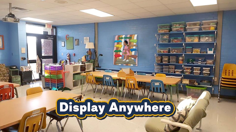 Ruby Bridges, Collaborative Group Mural, Project Resource, Black ...