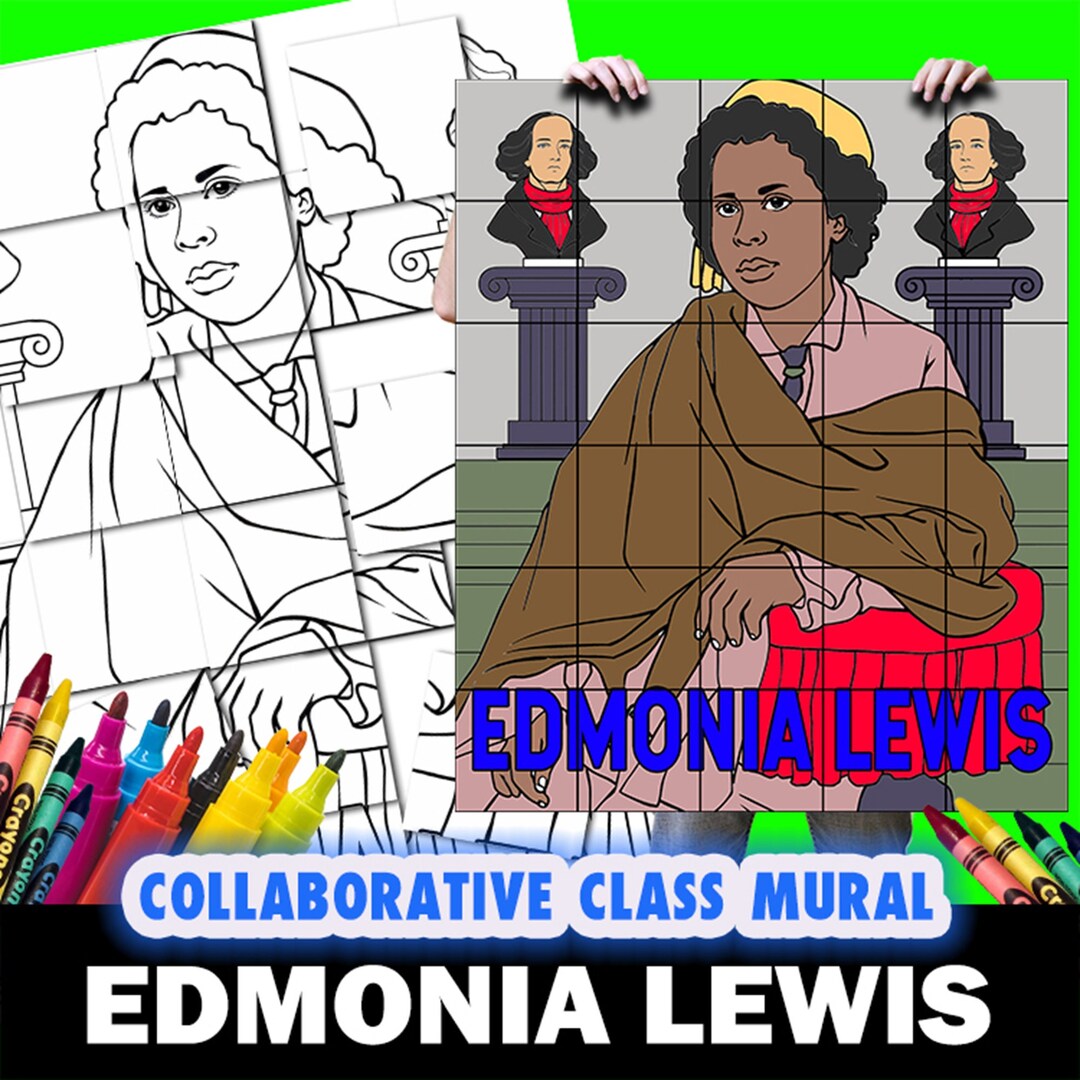 Edmonia Lewis, Collaborative Group Mural, Project Resource, Black ...