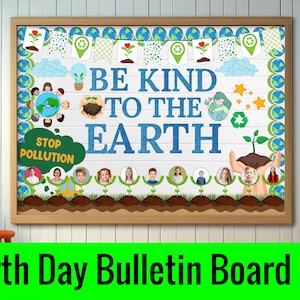 Earth Day Bulletin Board Kit: Classroom Decor (digital Download) - Etsy