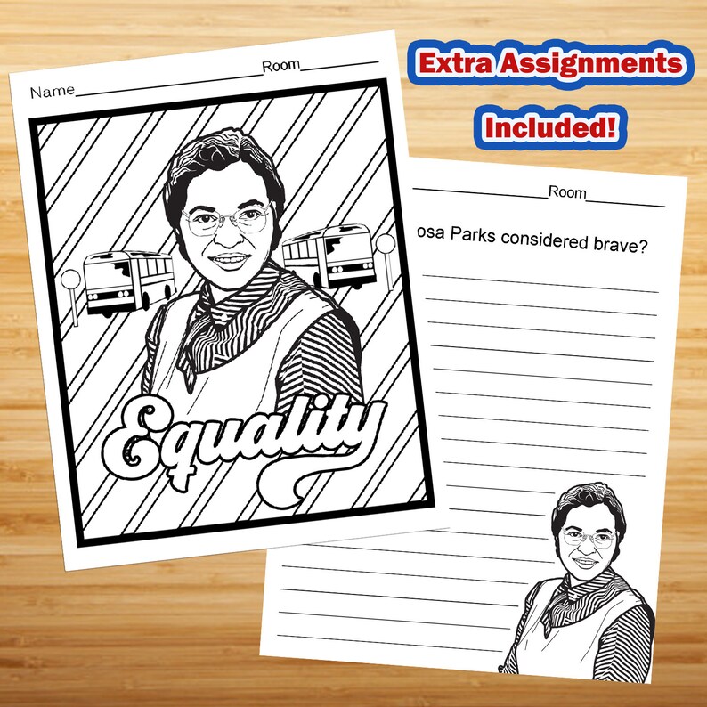 Rosa Parks, Collaborative Group Mural, Project Resource, Black History ...