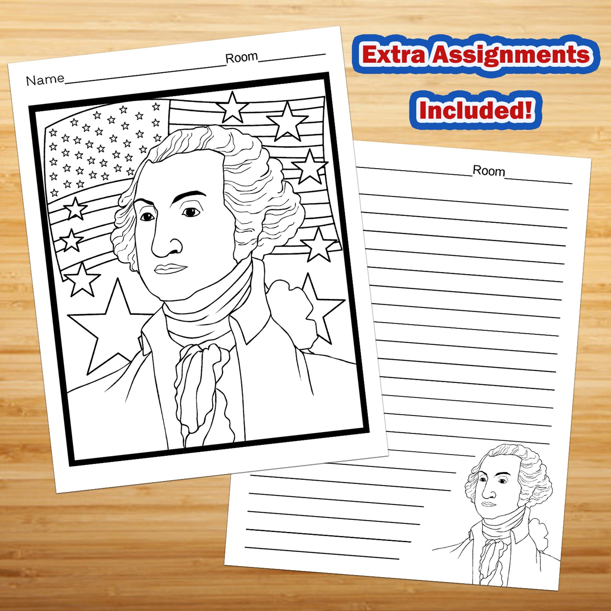 George Washington, Collaborative Group Mural, Project Resource ...