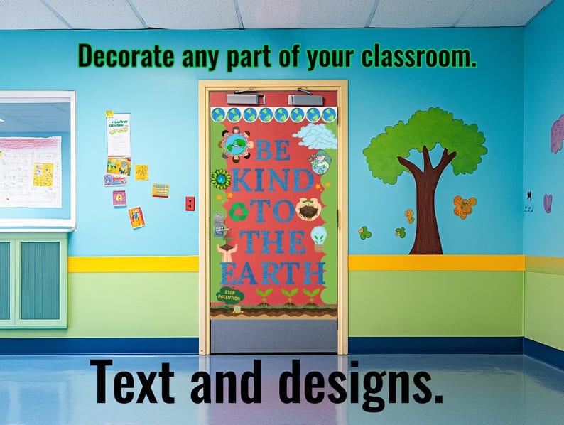 Earth Day Bulletin Board Kit: Classroom Decor (digital Download) - Etsy