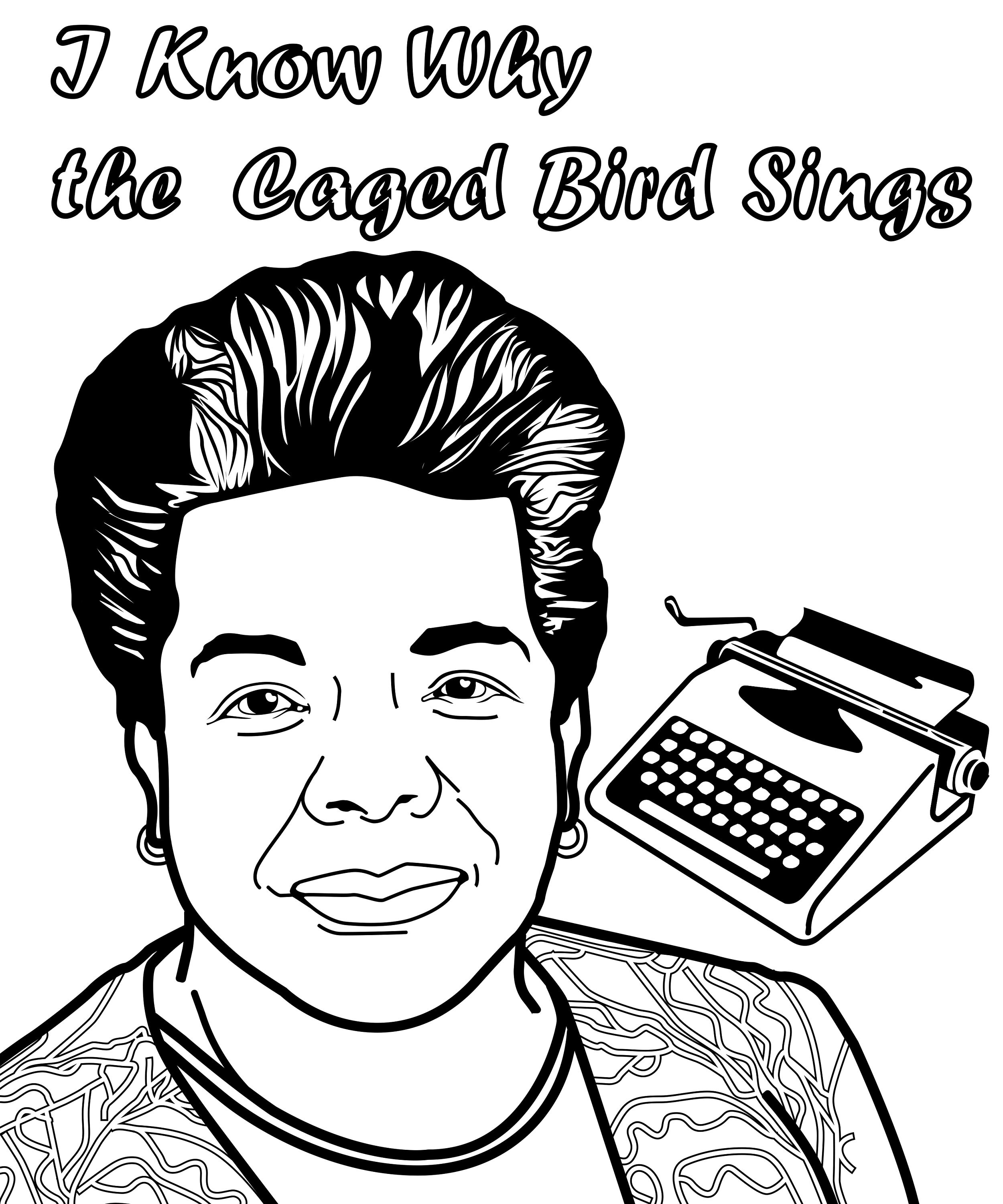 Maya Angelou, Collaborative Group Mural, Project Resource, Black ...