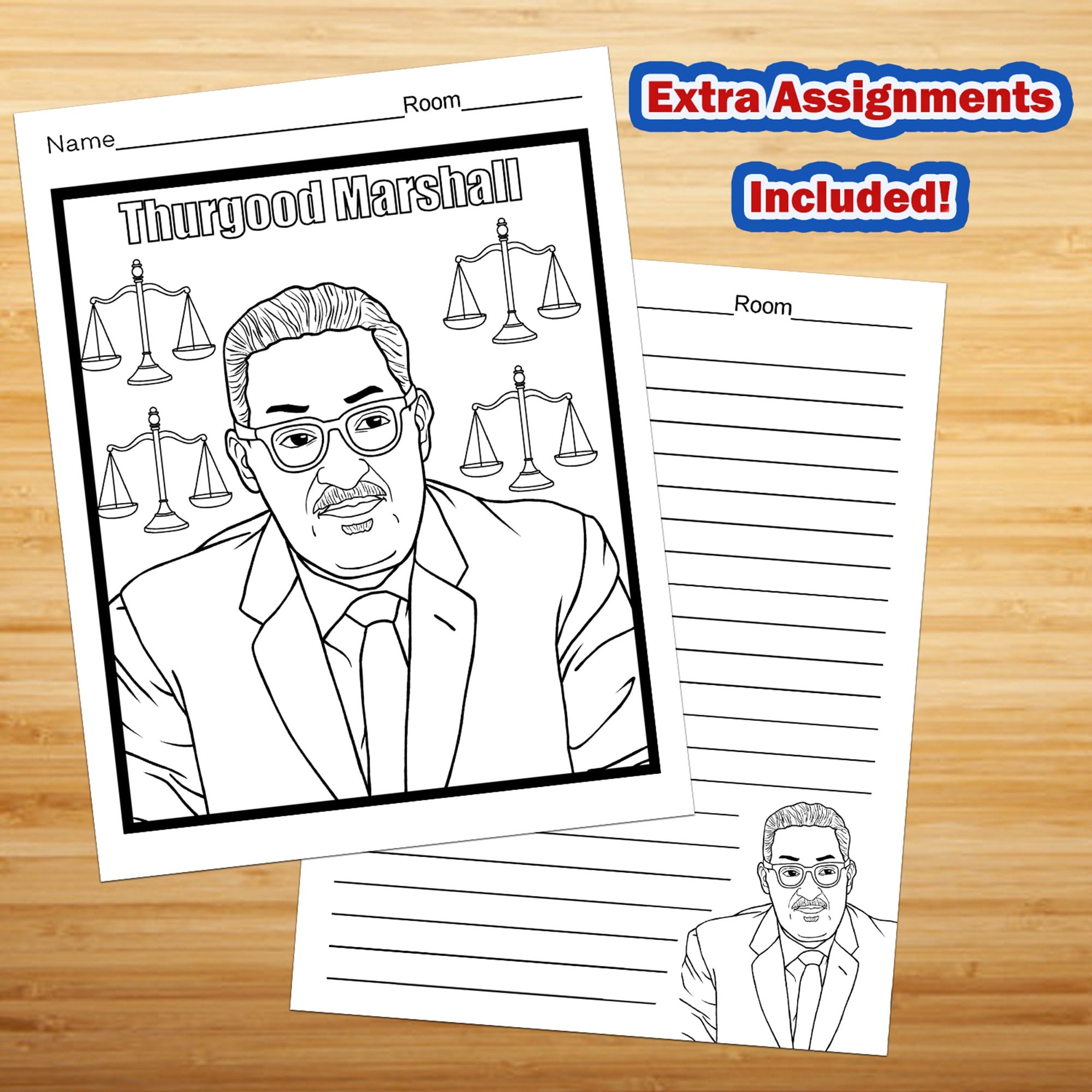 Hojas De Trabajo De Thurgood Marshall Thurgood Marshall Powerpoint
