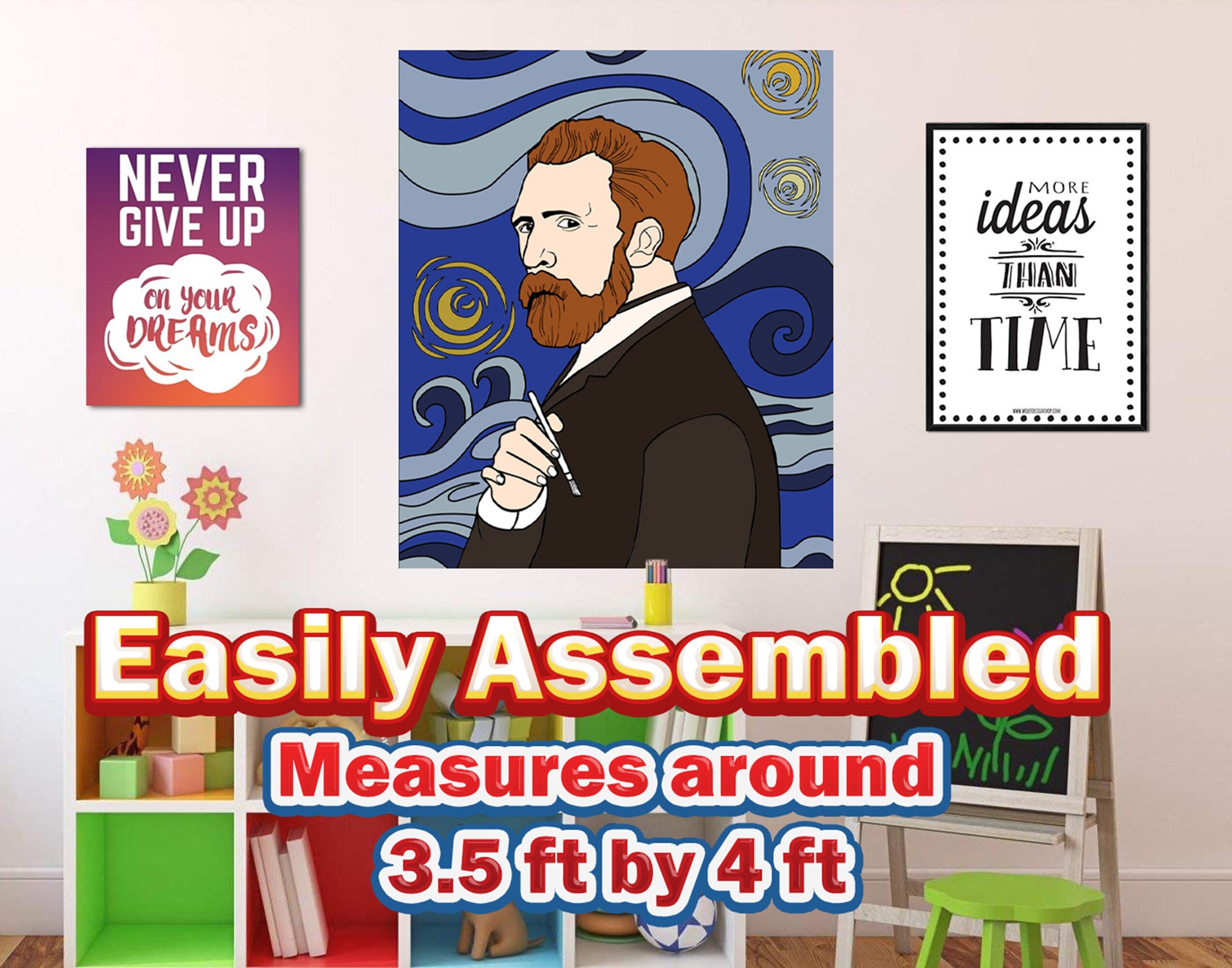 Van Gogh, Collaborative Group Mural, Project Resource, Dutch American ...