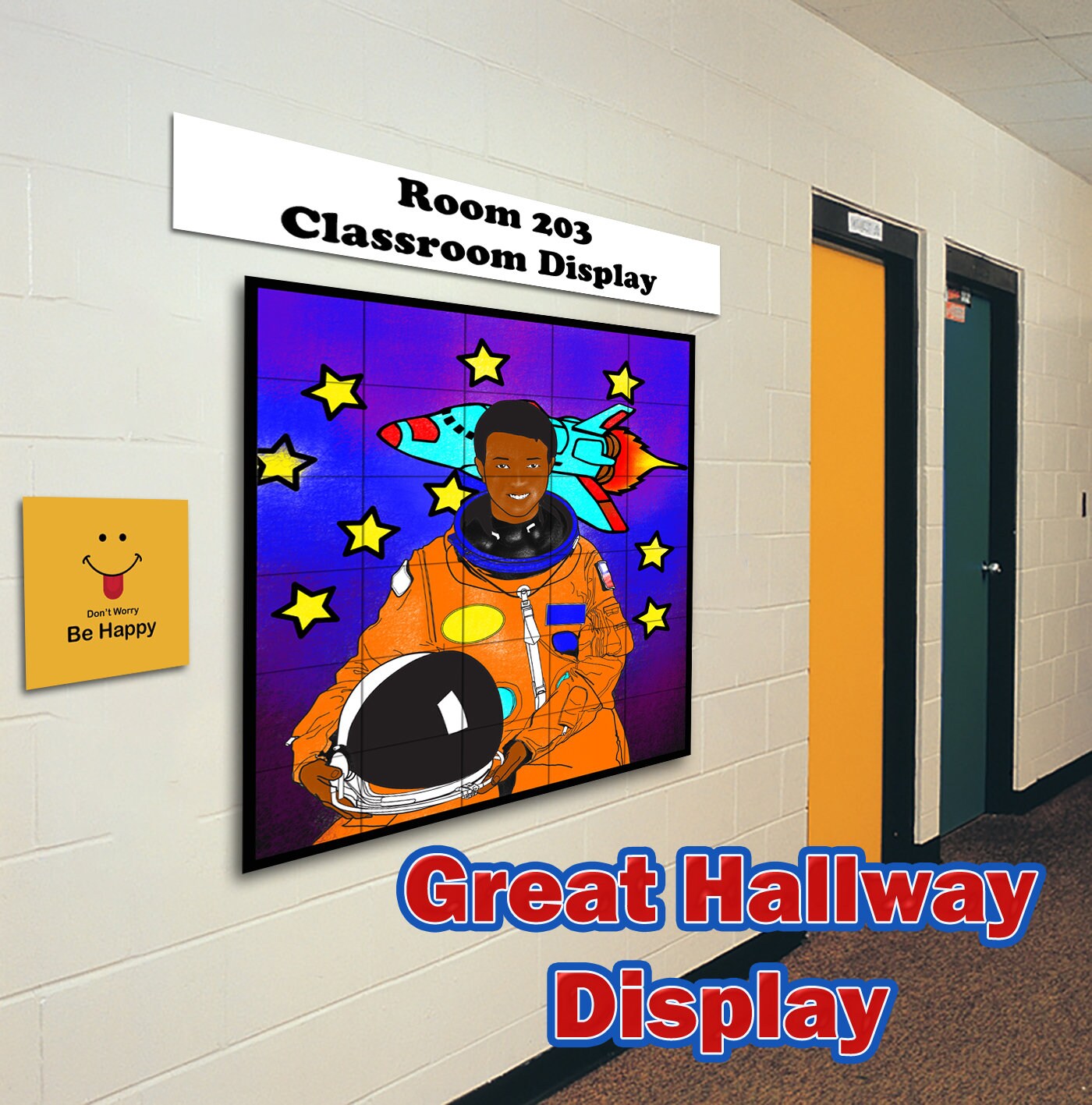 Mae Jemison, Collaborative Group Mural, Project Resource, Black History ...