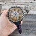 Vegvisir Shamanic Rattle. Unique Leather Maracas. Shamanic Tool ...