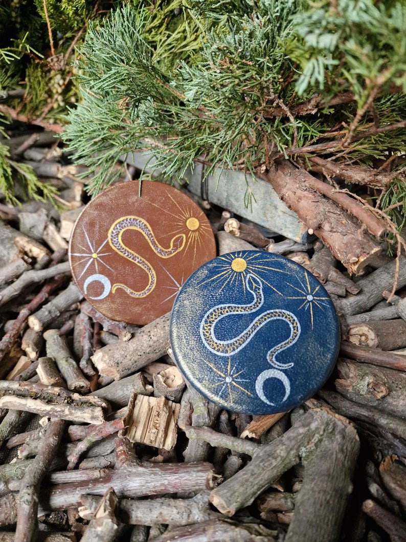 Shamanic Rattle. Kundalini Snake Energy Activation Ceremony Leather ...