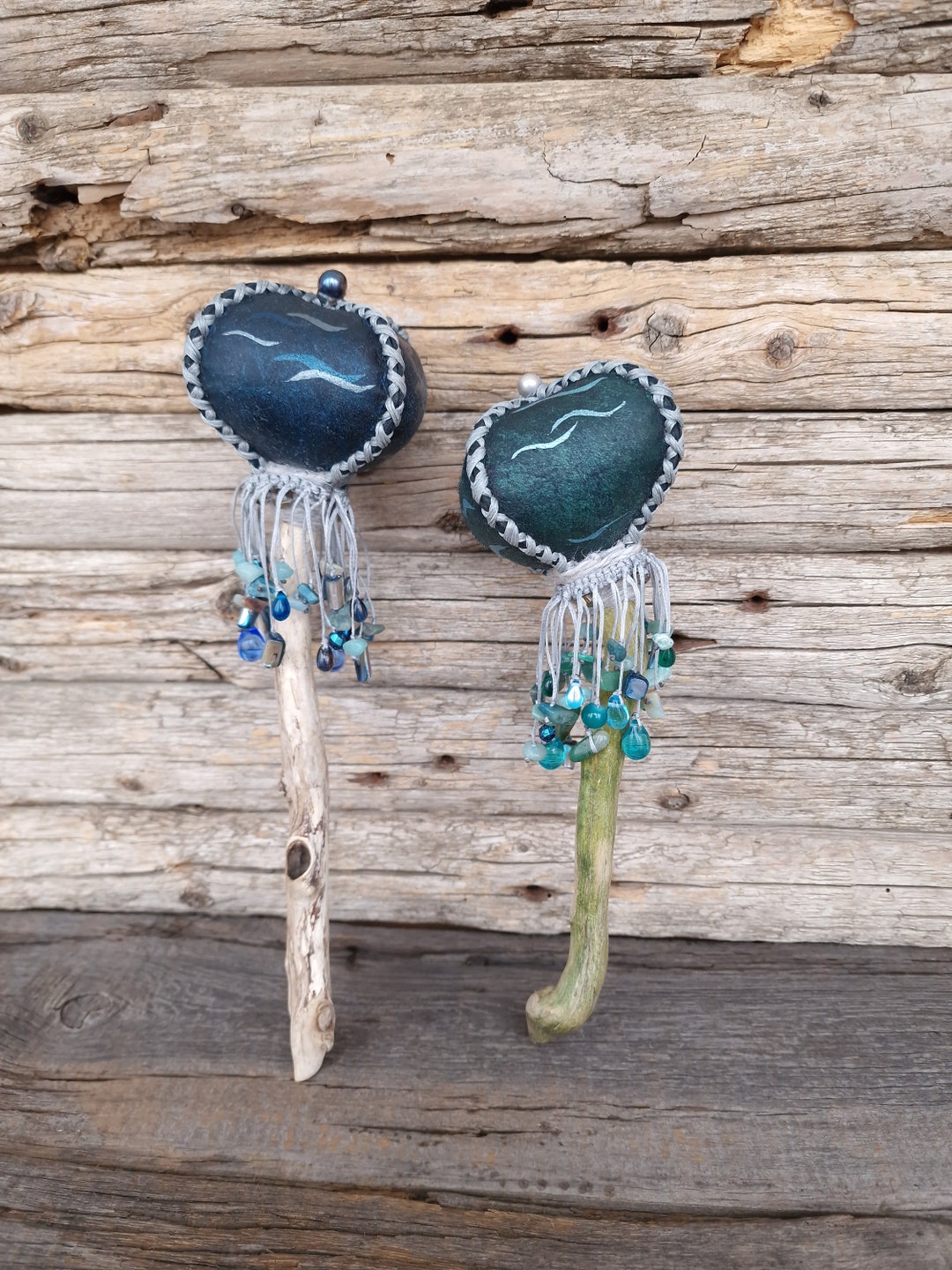 Four Elements Collection:water. Shamanic Rattle. Percussion Instrument ...