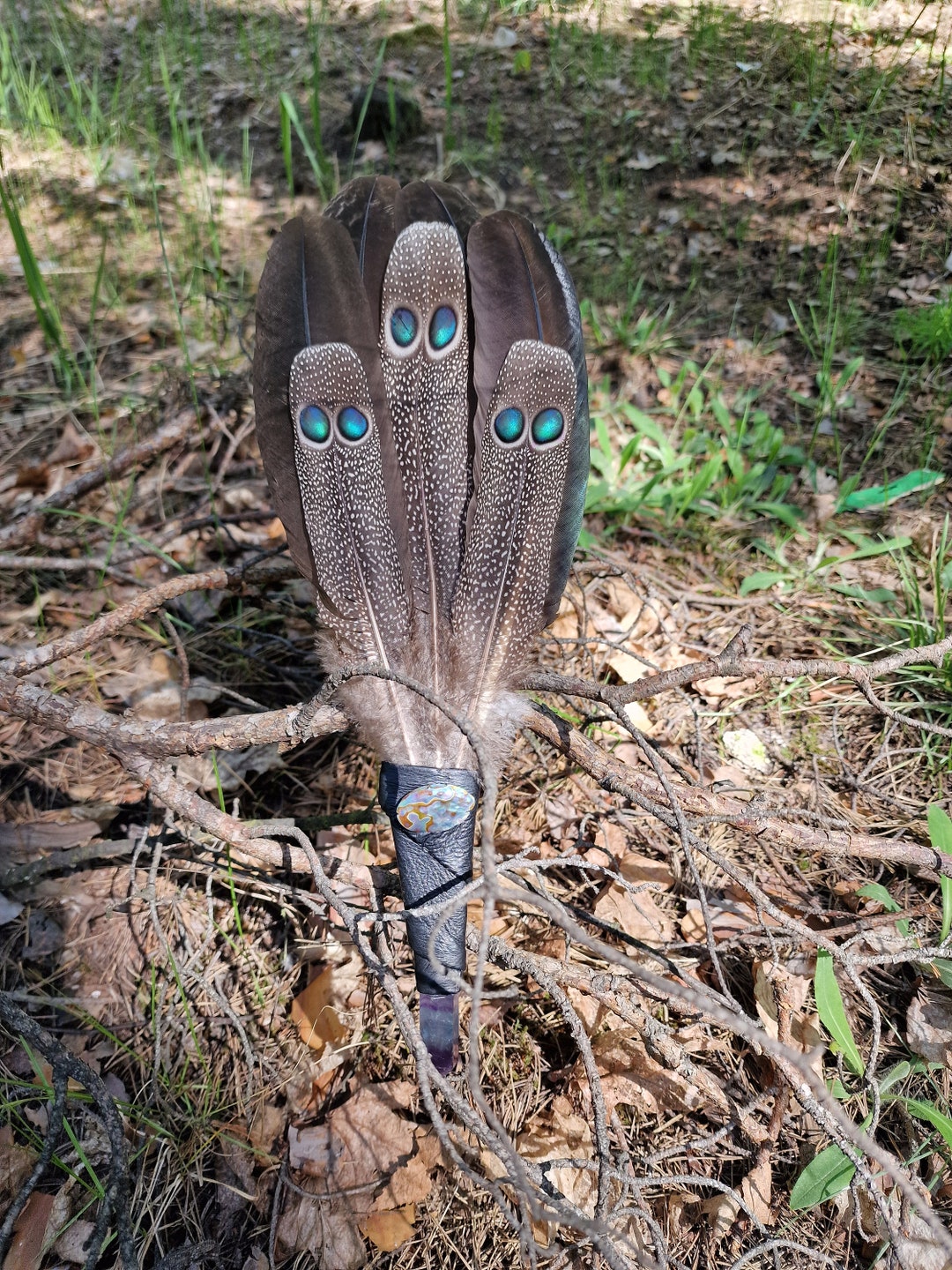 Sacred Altar Tool: Smudge Fan.ritual Tool. Smoke Fan.meditation Helper ...