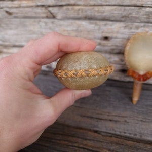 Shamanic Rattle. Unique Leather Maracas. Shamanic Tool. Spiritual ...