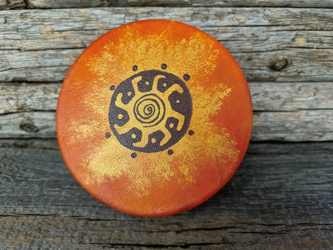 Shamanic Rattle. Unique Leather Maracas.shamanic Tool.spiritual Journey ...