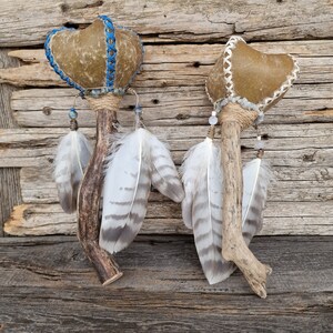 Shamanic Rattle. Unique Leather Maracas. Shamanic Tool. Spiritual ...