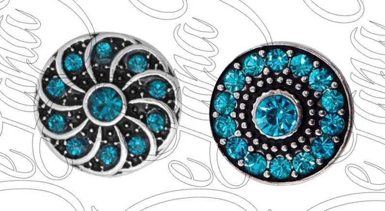 Turquois Clip Art Bundle Bling Conchos 6 Digital Graphic Design Bundle ...