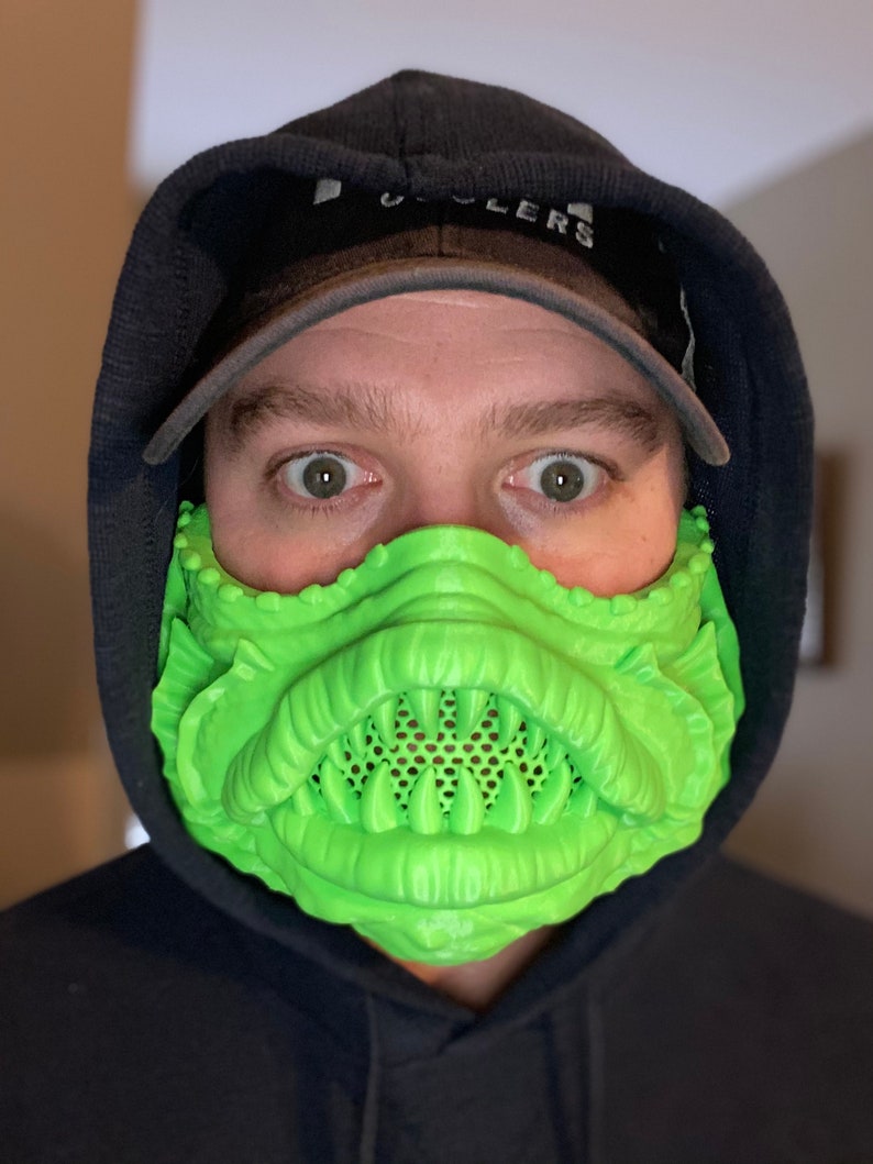 Swamp Creature Cosplay Mask by Wekster - Etsy