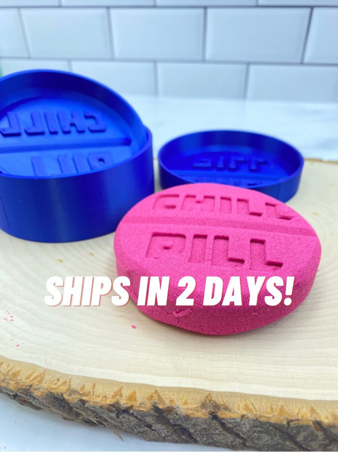 Chill Pill Bath Bomb Mold: 3pc DIY Bubble Bath Supplies - Etsy Australia