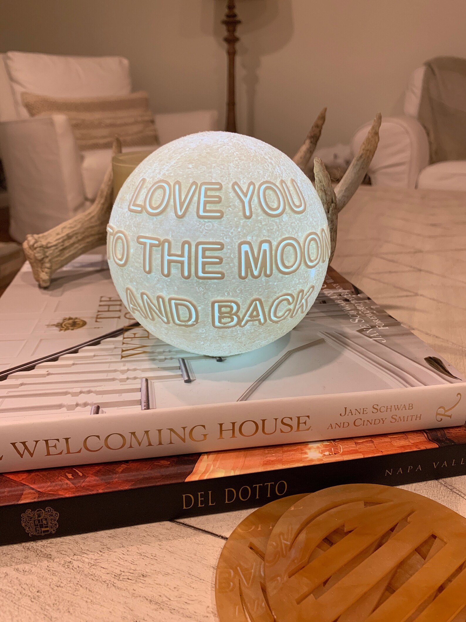 Personalized Moon Lamp Moon Light USA Made/shipped Fast - Etsy