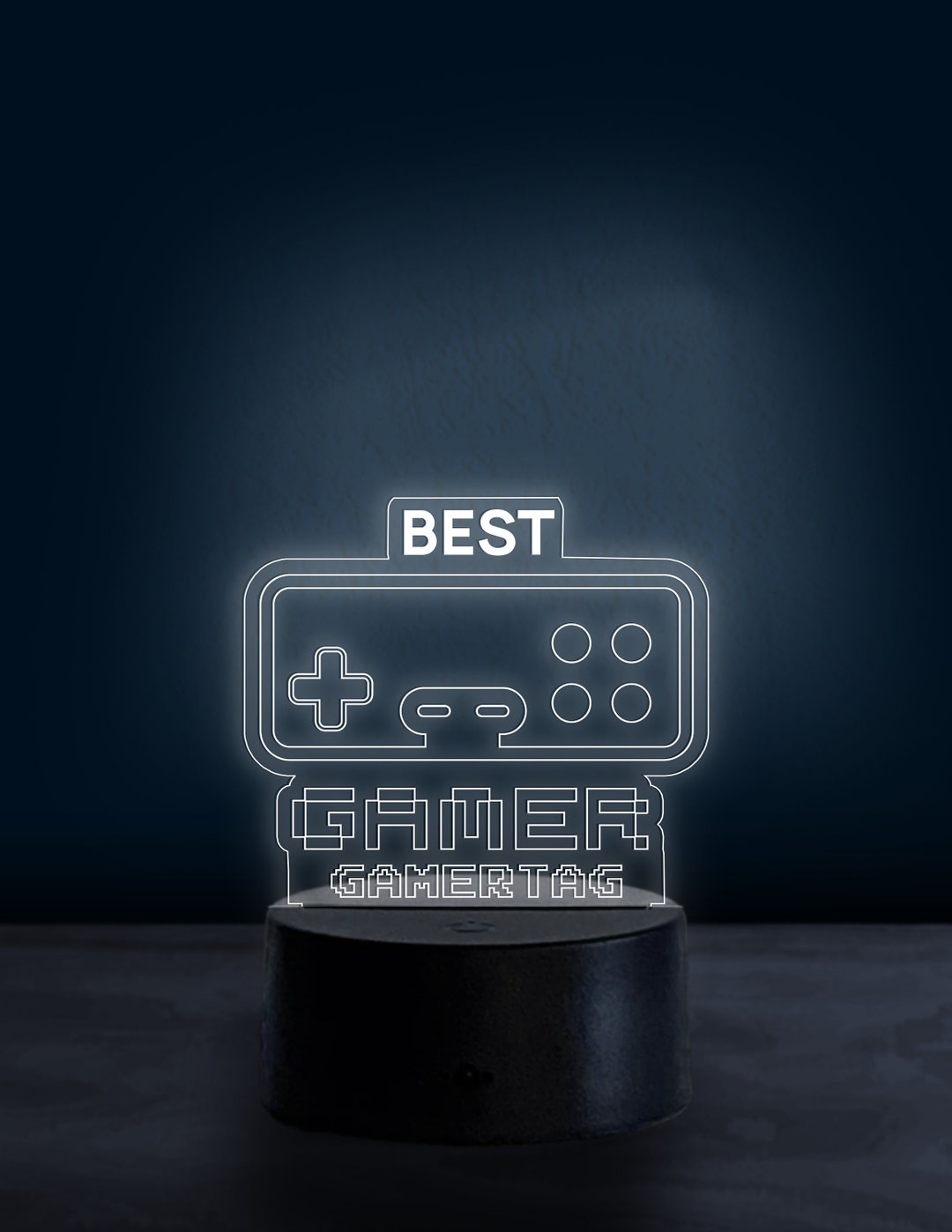 Best Game 3D Night Light Video Game Lover Personalized Lamp 3D Optical ...
