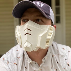 Anime Battle Mech Cosplay Mask - Made in US - Fast Shipping - 3D ...