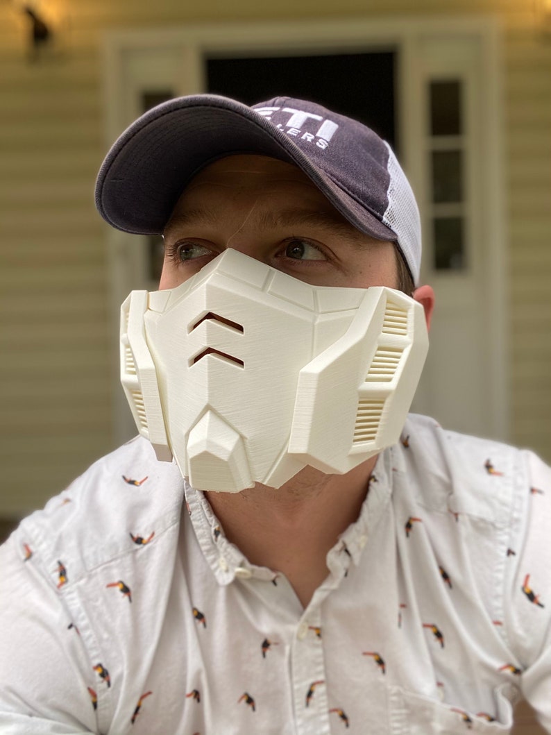 Anime Battle Mech Cosplay Mask Made in US Fast Shipping - Etsy