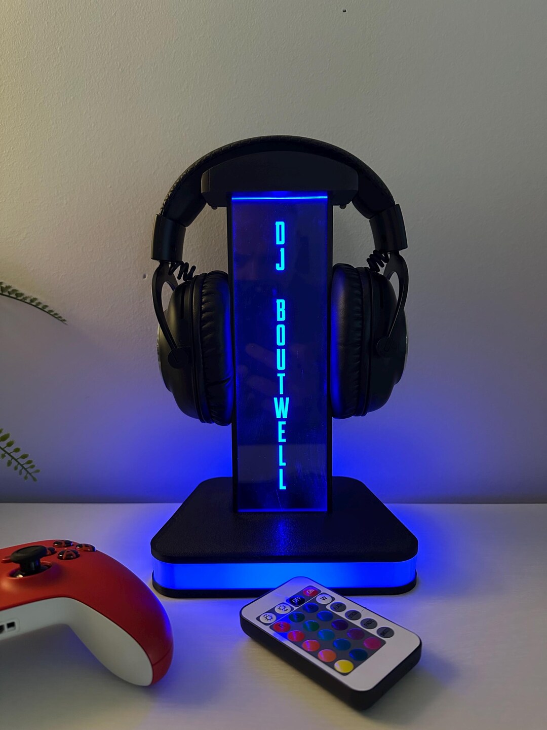 Personalized Headphone Stand,gamer Gift, 3D Night Light, Video Game ...