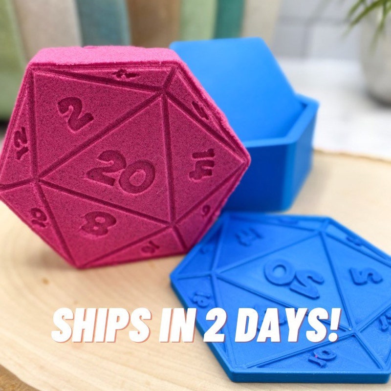 D20 Mold - Etsy