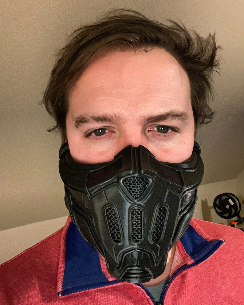 Cyber Mask Cosplay by Wekster Punk Face Mask Made in US - Etsy