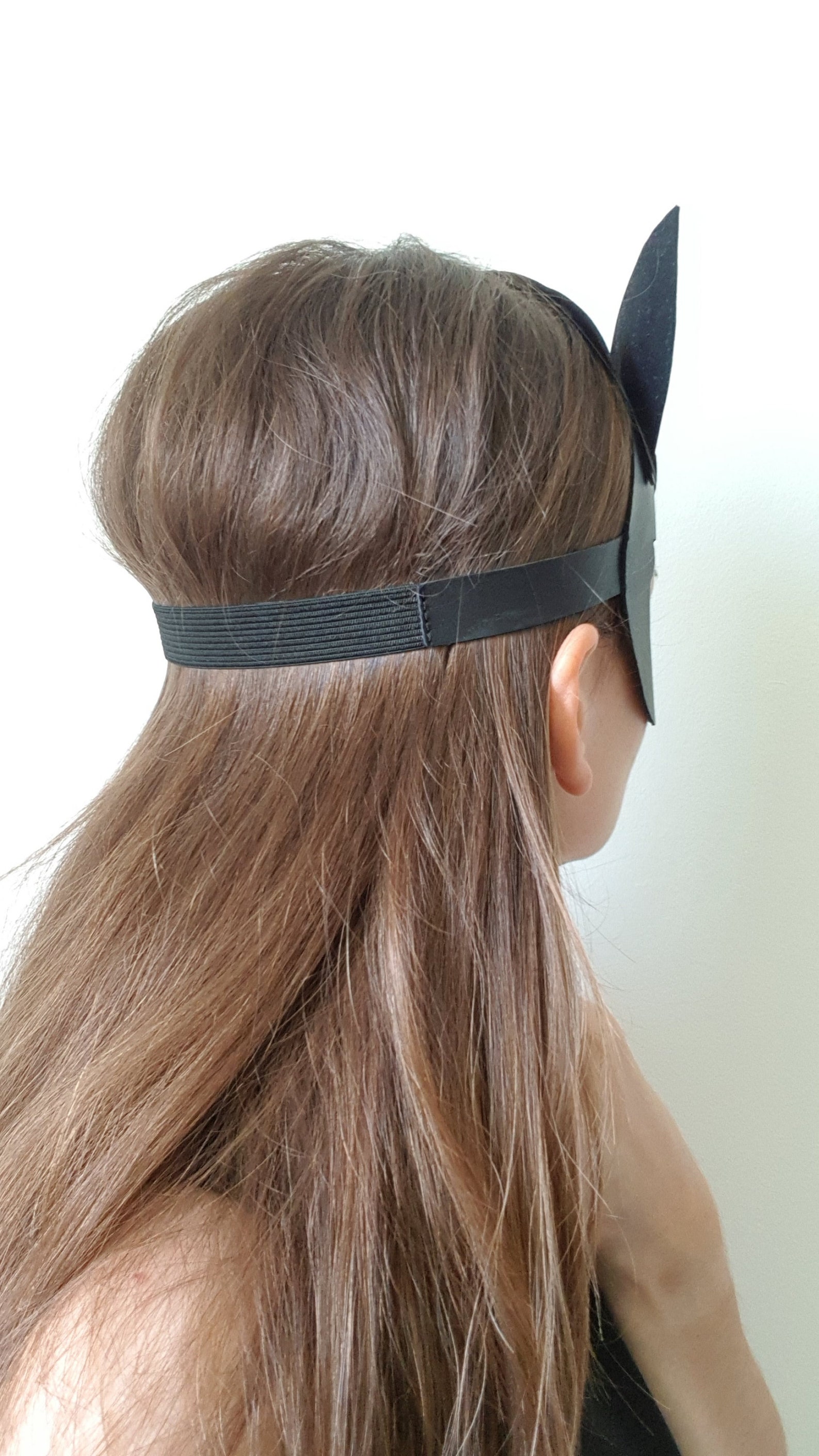 Leather Cat Mask PDF Pattern With Instructions DIY Halloween - Etsy ...