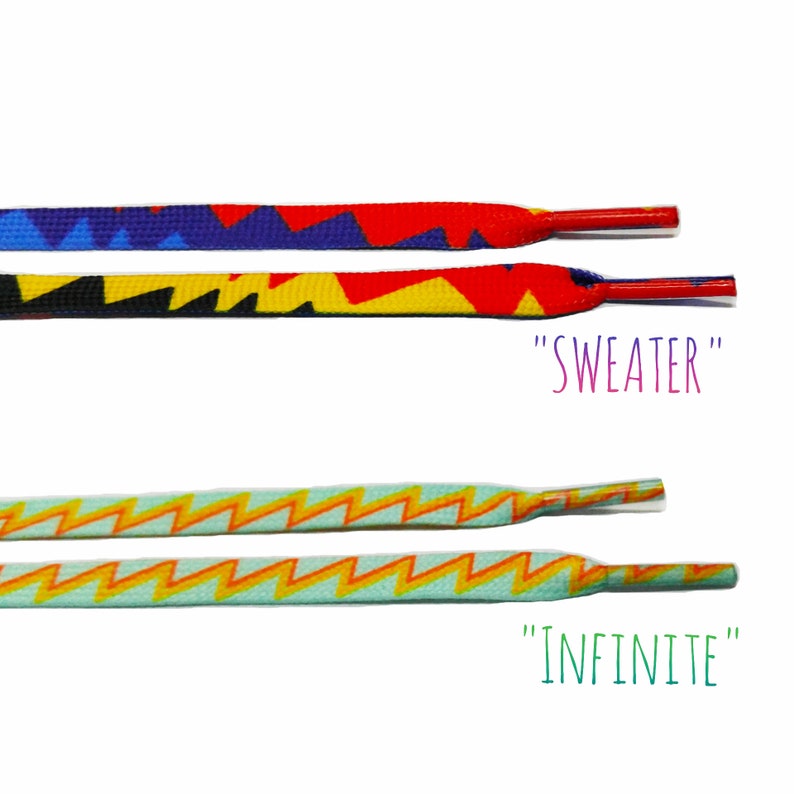 Printies Flat Laces for Air AJ Jordan 7 Sweater Infinite Blazer Max 1 ...