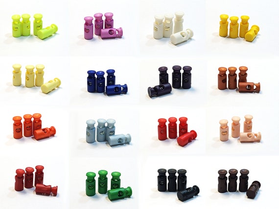 2 Pairs 4pcs Shoe Laces Buckle Rope Cord Lace Locks Stopper - Etsy