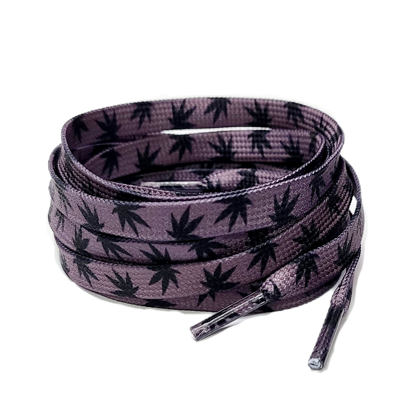 Marijuana Cannabis Weed Leaf Flat Laces for Air AJ Jordan 4 Canyon ...