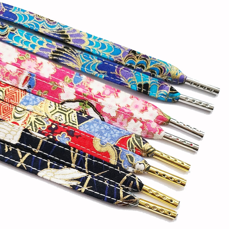 Flat Patterned Shoelaces - Etsy UK