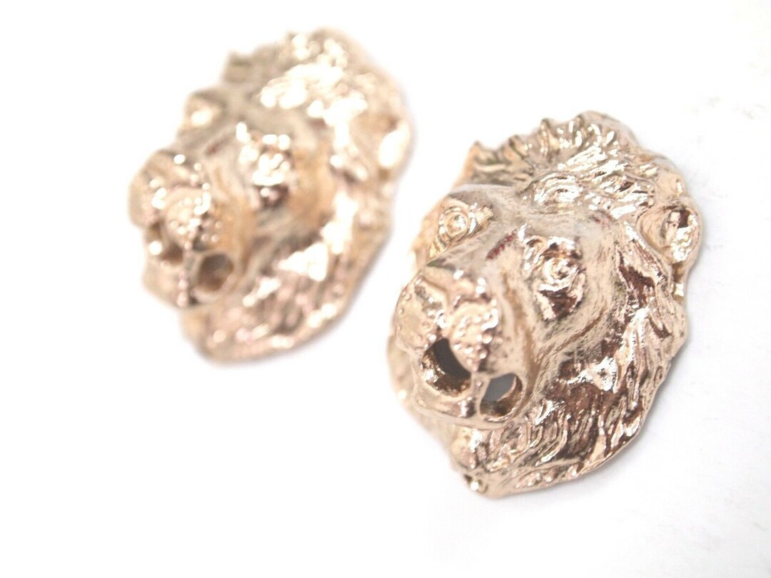 Metal Lion Head Lace Locks for Air Lebron Jordan LBJ 8 Dunk Max Force 1 ...