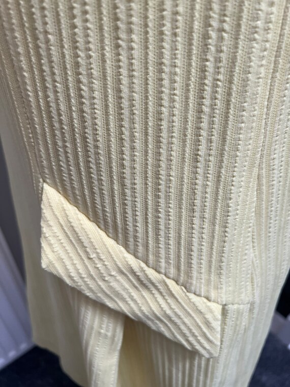 Lemon Crimplene 60's Vintage Mod dress puritan Foreve… - Gem