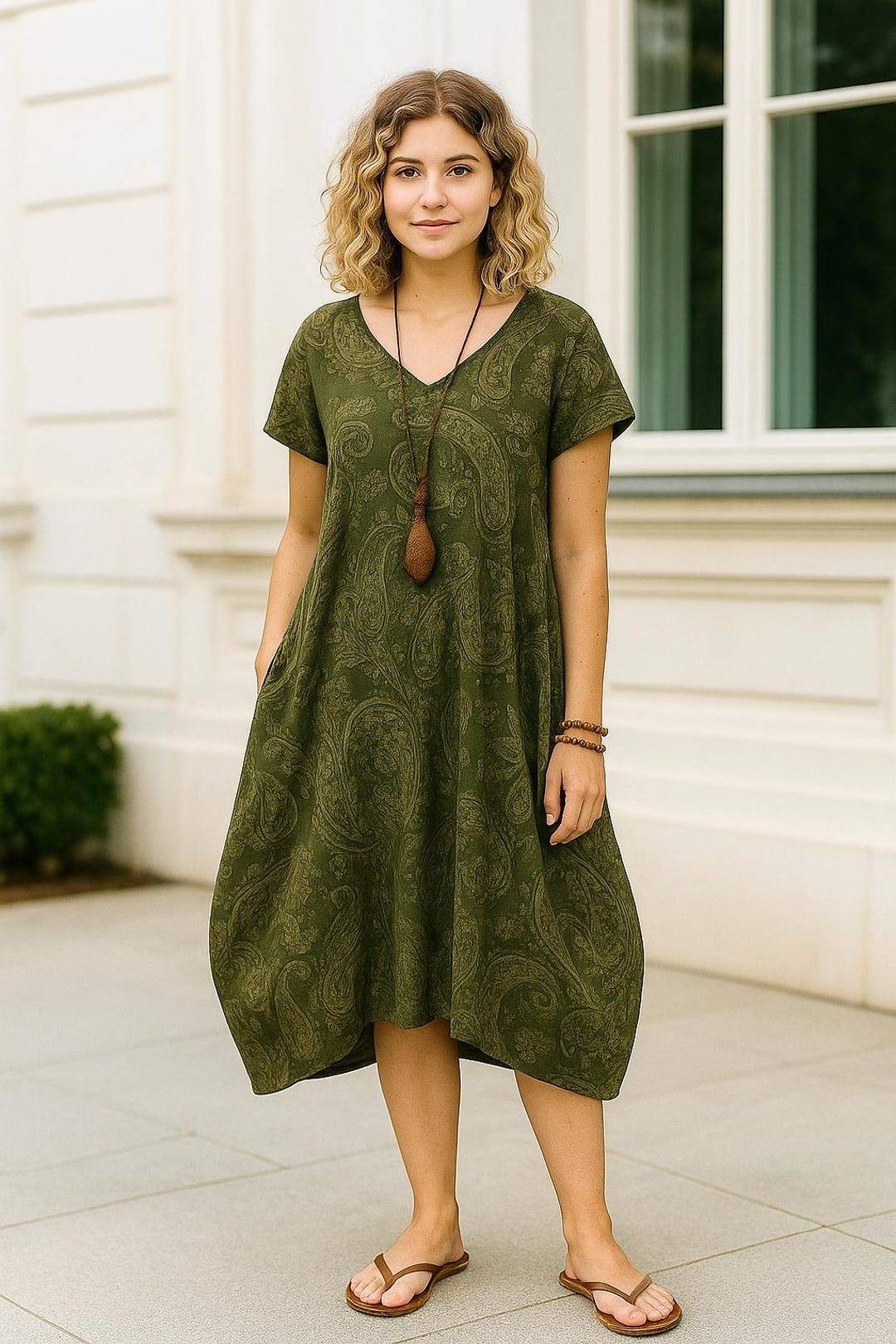 Dolman Sleeve Cocoon Dress, Pdf Pattern, A0,a3,a4,letter, S-5XL ...