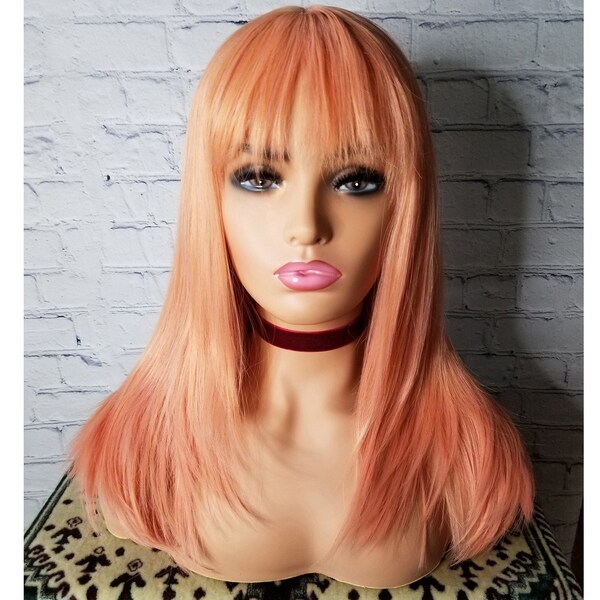 Orange Wig - Etsy