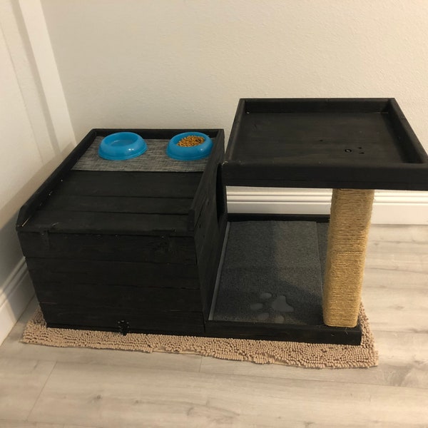 Cat Litter Box Enclosure - Etsy