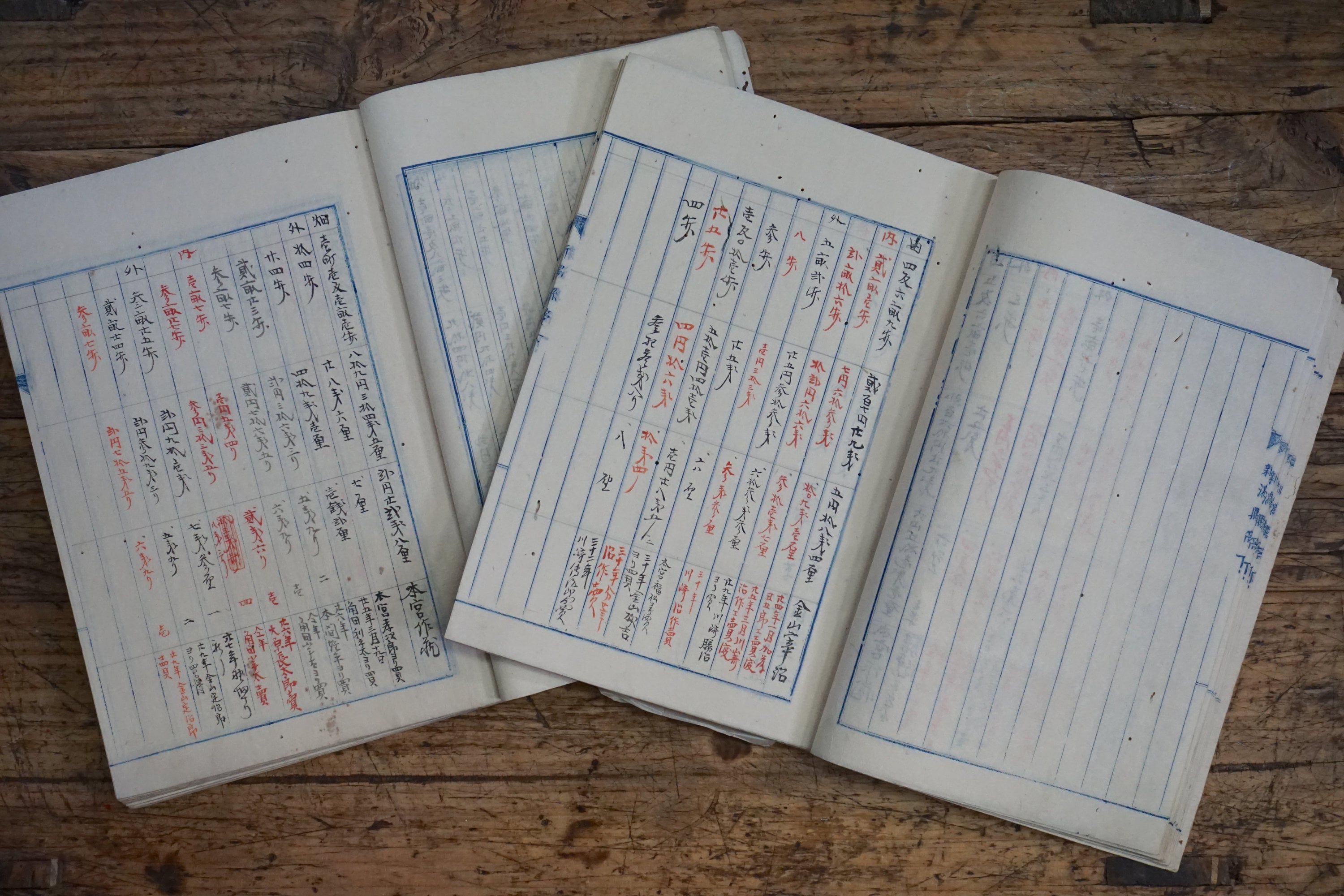 Set of 2x Antique Japanese Calligraphy Accounts Books 861 - Etsy